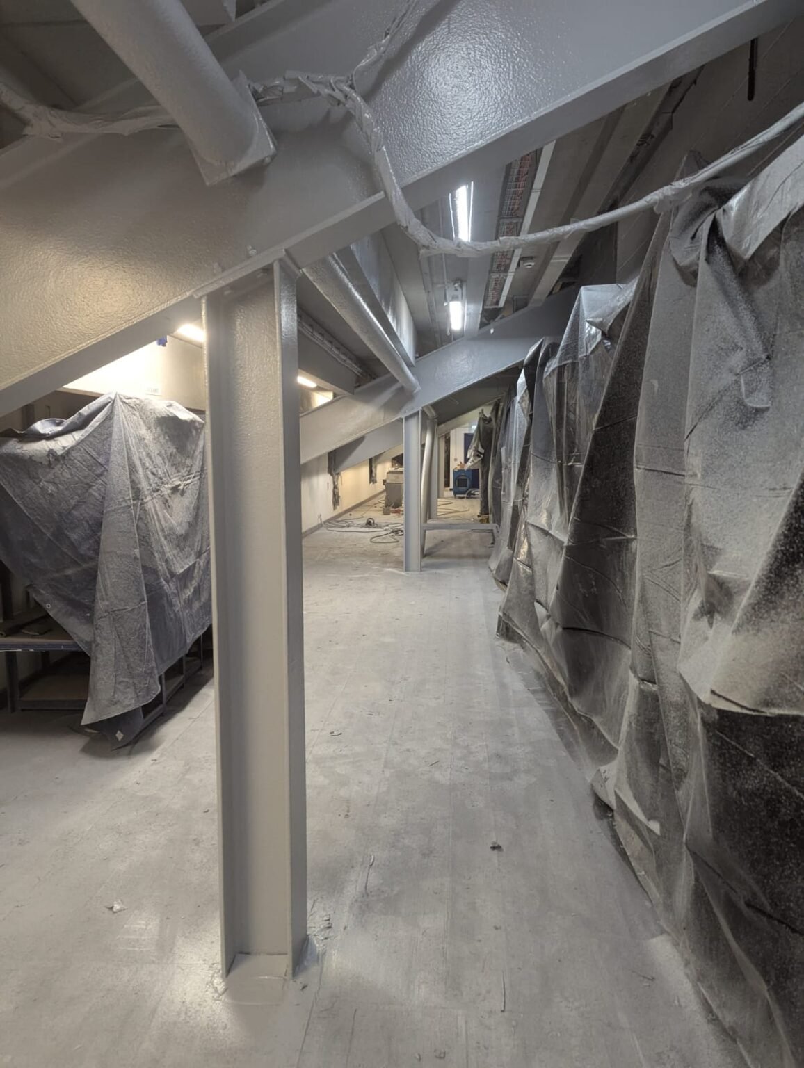 SPG Uses PPG Steelguard 951 For Stadium Fire Protection